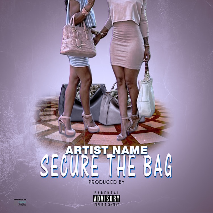 Secure The Bag Single Cover Template - JAF Creative Studios