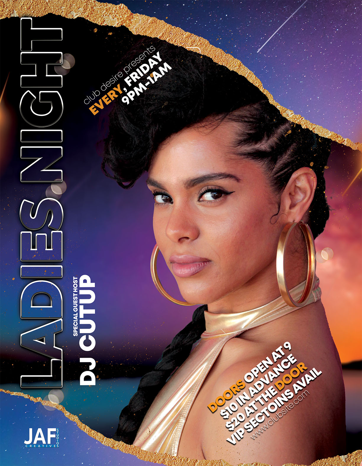 Ladies Night - Club Desire - JAF Creative Studios